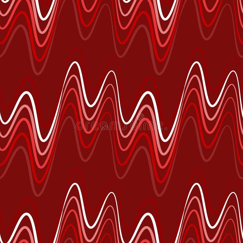 A Seamless Pattern, Endless Texture on a Square Background - Waves of ...