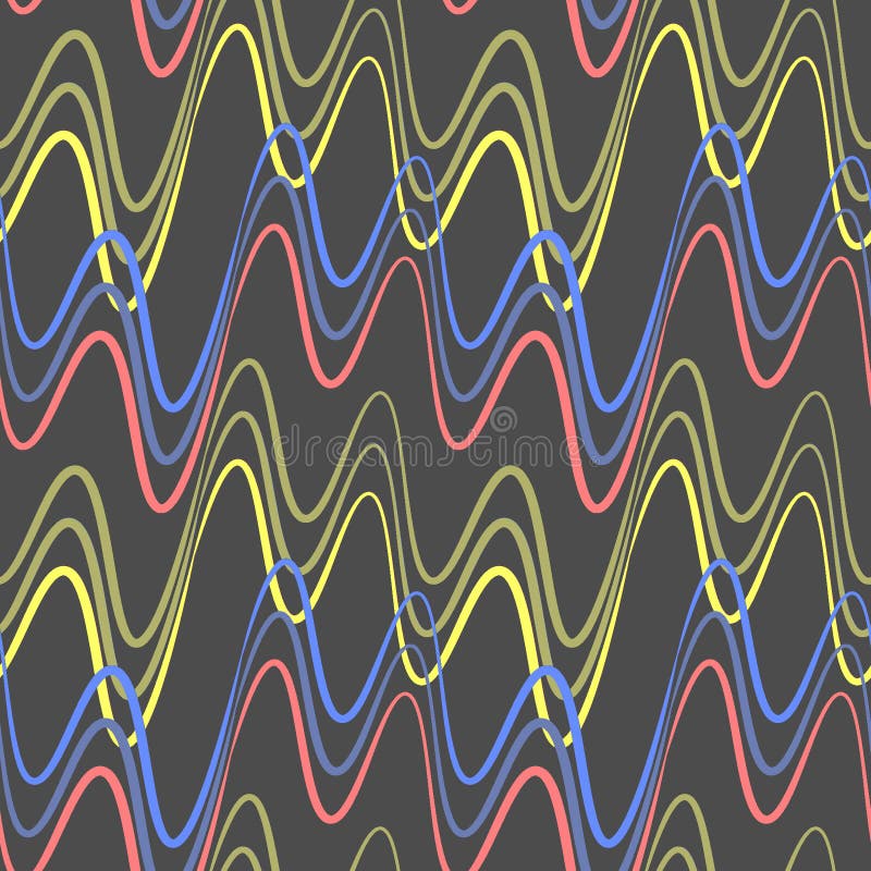 Pattern Seamless Sound Wallpaper Waves Stock Illustrations – 365 ...