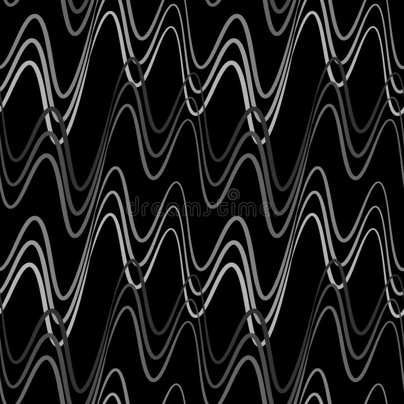 Sound Waves Seamless Pattern Wallpaper Stock Illustrations – 368 Sound ...