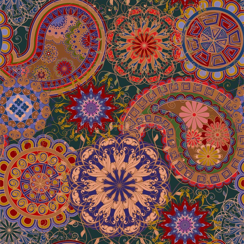 Islamic Paisley Stock Illustrations – 18,750 Islamic Paisley Stock ...