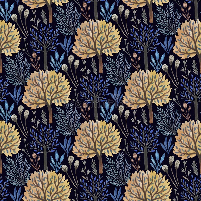 Fairy Forest Pattern Stock Illustrations – 10,099 Fairy Forest Pattern ...