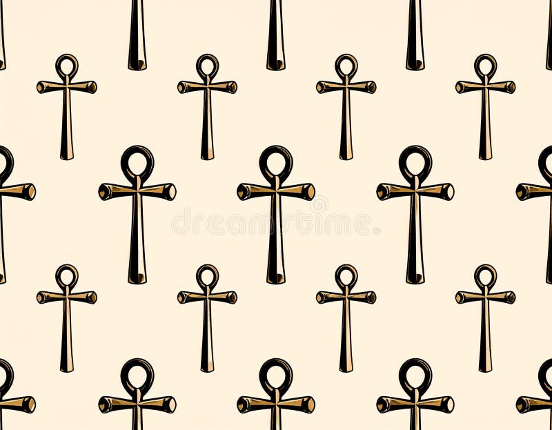 Ankh Egyptian Symbol Life Light Stock Illustrations – 194 Ankh Egyptian ...
