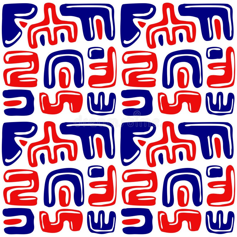 Handdrawn Color Meander Stock Illustrations – 12 Handdrawn Color ...