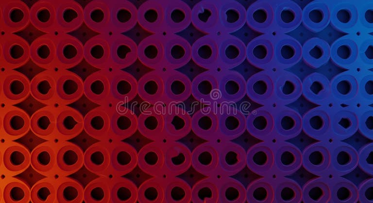 A Seamless Pattern Featuring a Series of Interconnected Circular and ...