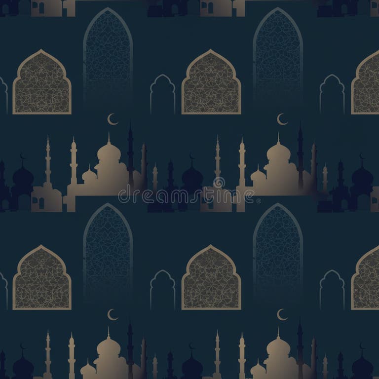 Minarets Silhouettes Stock Illustrations – 478 Minarets Silhouettes ...
