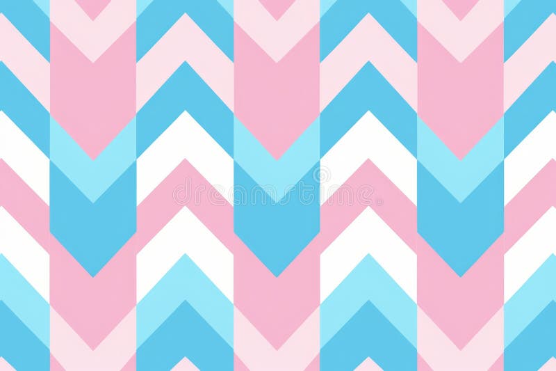 A Seamless Pattern Featuring the Transgender Pride Flag Colors--light ...