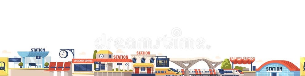 Tracks Platforms Stock Illustrations – 764 Tracks Platforms Stock ...