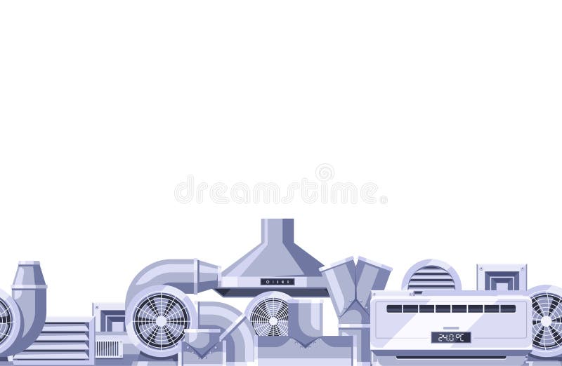 Seamless Pattern with Ventilation Elements, Forming a Harmonious and ...