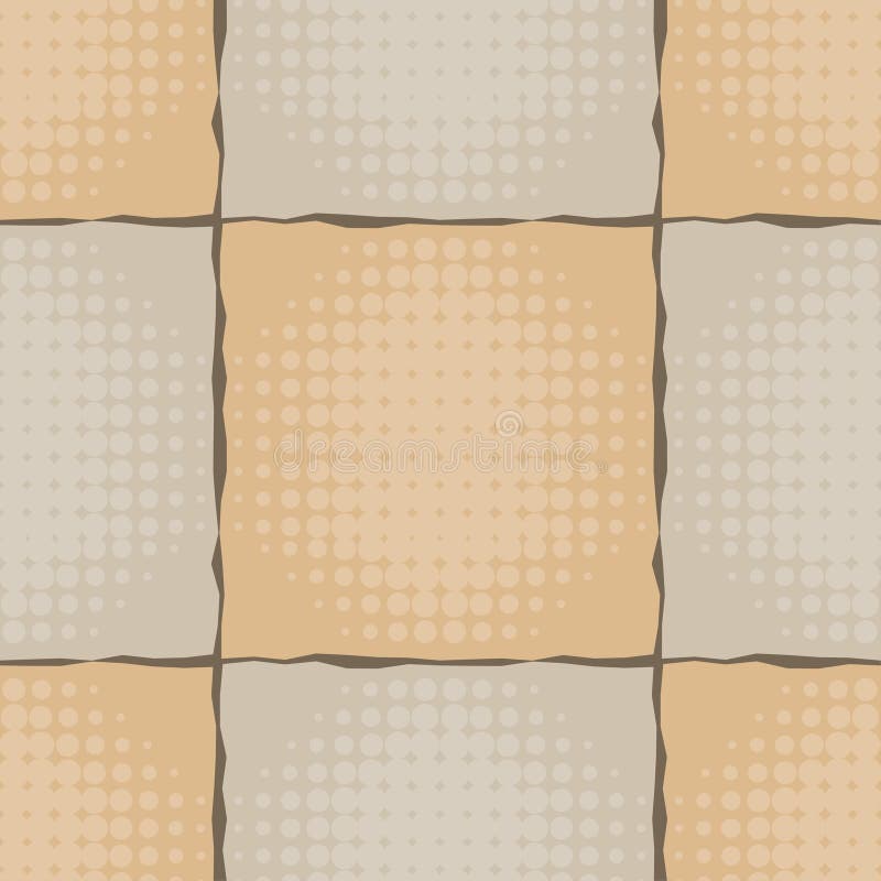 Seamless Pattern. Festive Brown Kraft Wrapping Paper. Texture Kraft ...