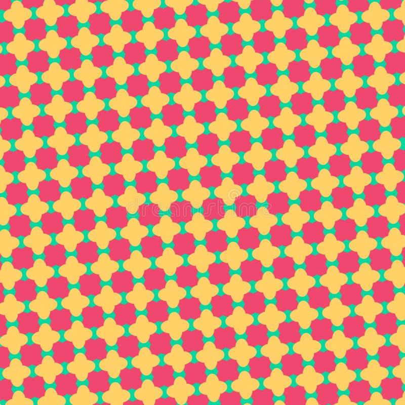 Pattern Design in Different Colors Stock Illustration - Illustration of ...