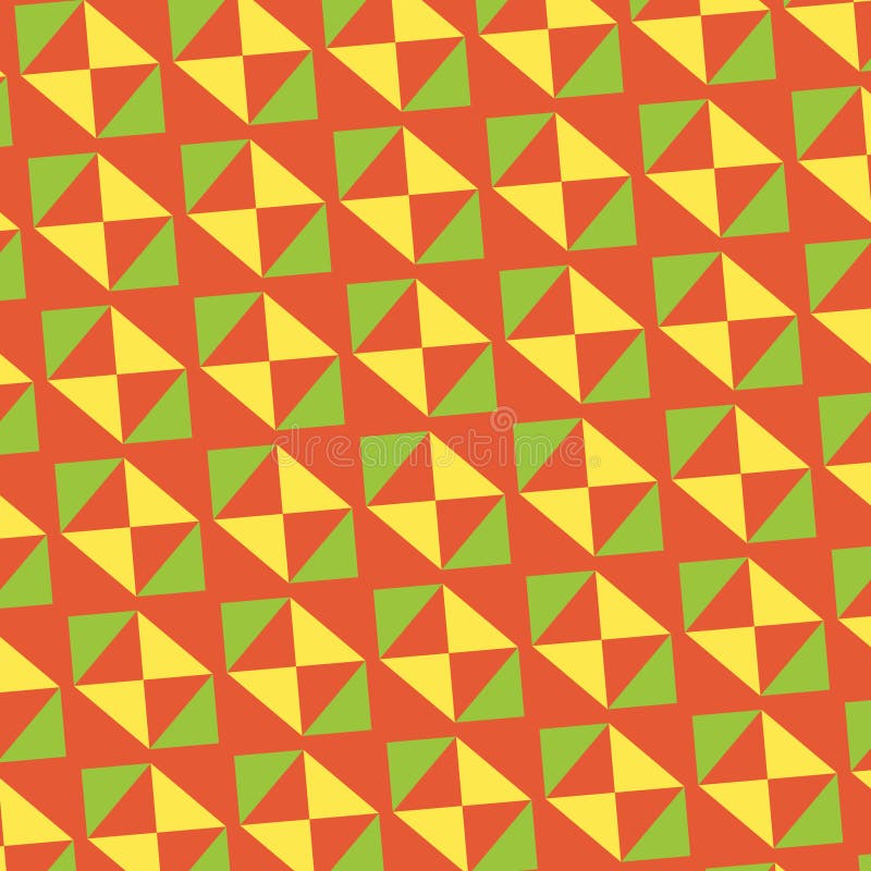 Pattern in Seamless Design, Unique Color Stock Illustration ...