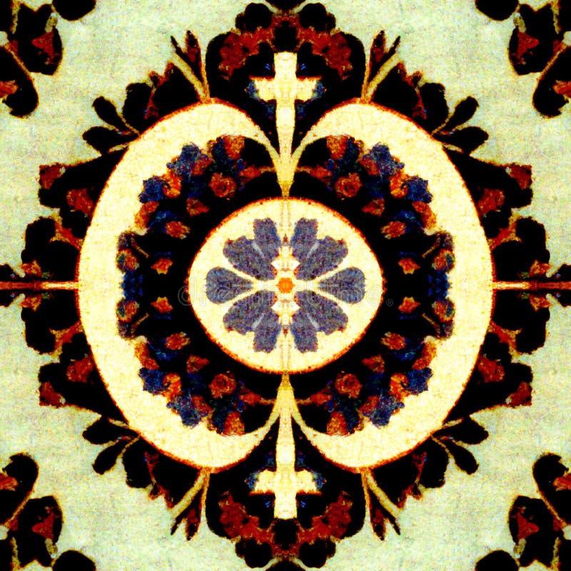 Seamless Chintz Floral Pattern, Traditional Indian Design for Wallpaper ...