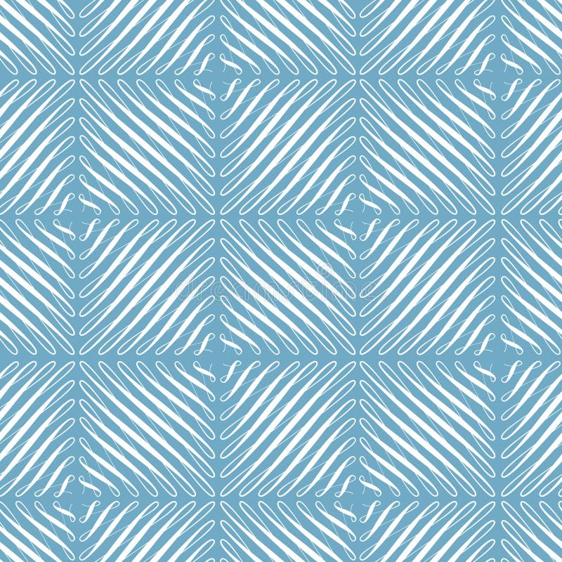 Seamless Blue Scroll Background Stock Vector - Illustration of blue ...