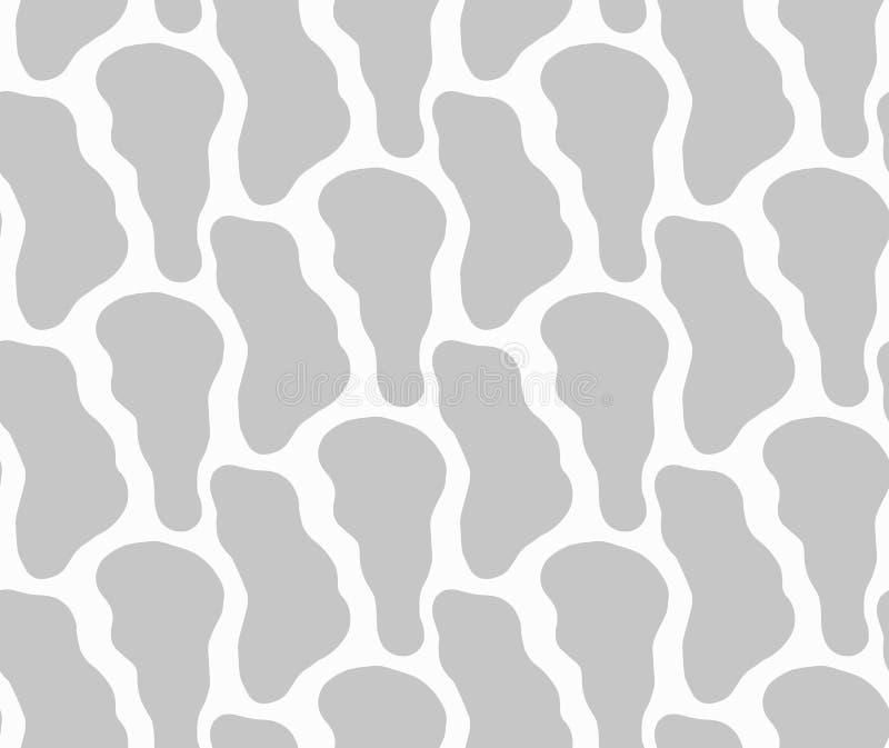 Seamless Pattern with Fluid Shapes. Retro Abstract Liquid Texture ...