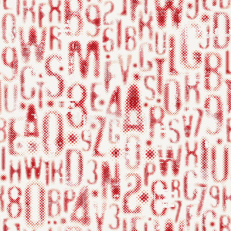 Seamless Font Stock Illustrations – 184,437 Seamless Font Stock ...