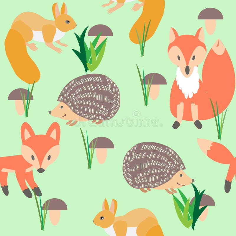 Cute Chanterelle Mushroom Design Element Stock Illustrations – 556 Cute ...