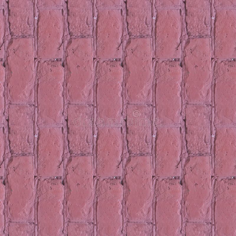 Seamless Pattern with Pink Old Bricks Stock Photo - Image of formation ...