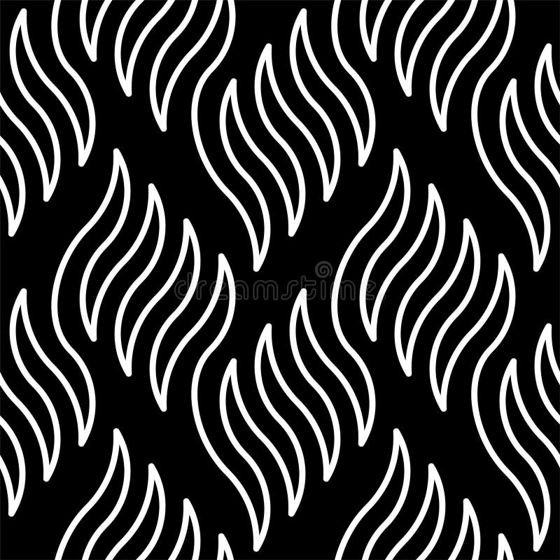 Seamless Pattern of Geometric Continuous Line Stock Vector ...