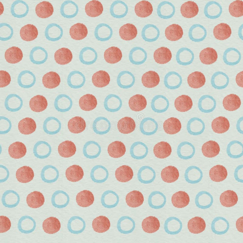 Seamless Pattern Geometric Shapes Circles Triangles Squares Stock ...