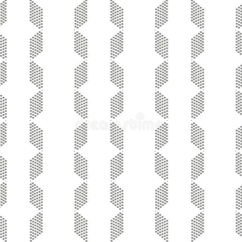 Seamless Pattern with Geometric Shapes and Symbols Stock Vector ...