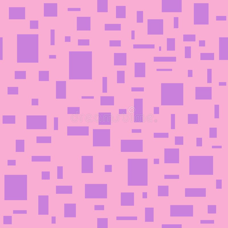 Seamless Pattern Geometric Squre in Random Style Stock Vector ...