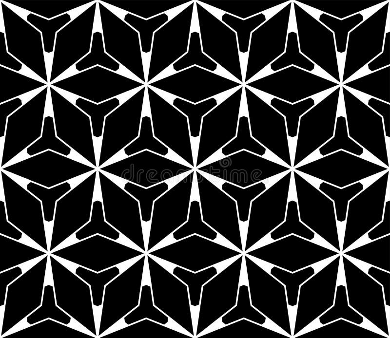 Seamless Pattern Geometric Triangular Lattice Structure Stock Vector