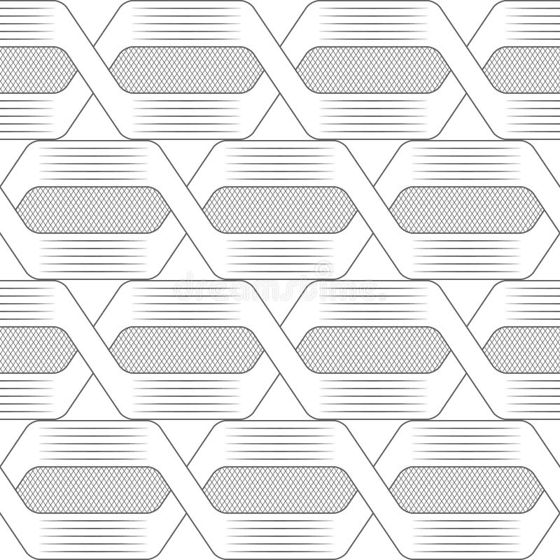 Seamless Pattern with Geometric Waves. Endless Stylish Texture Stock ... Seamless Pattern with Geometric Waves. Endless Stylish Texture Stock ...