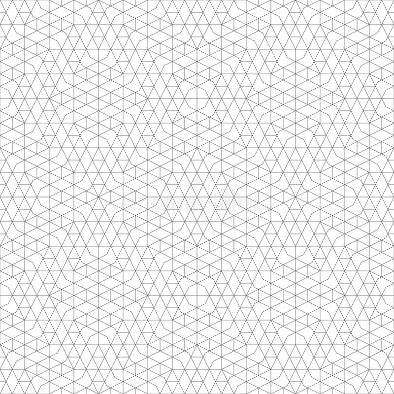 Seamless pattern stock vector. Illustration of geometrical - 67587494