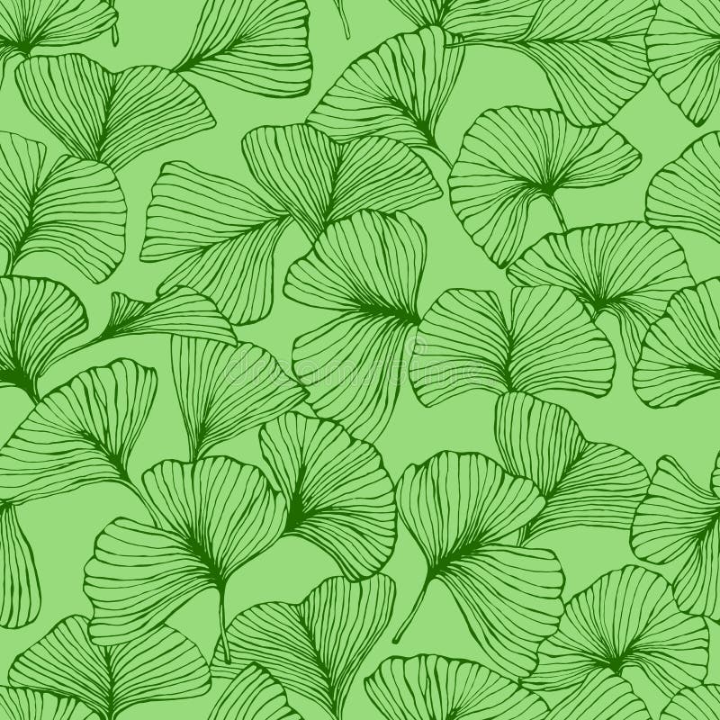 Leaf Veins Seamless Texture Pattern Stock Illustrations – 564 Leaf ...