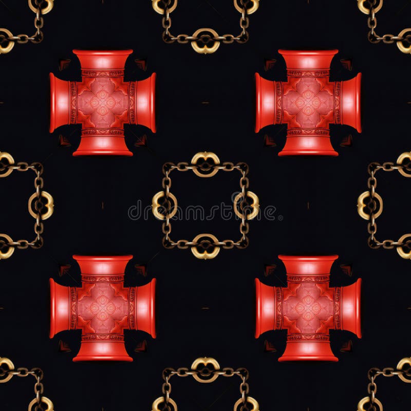 Seamless Pattern of Gold Chains, for Eg Fabric, Wallpaper, Wall ...