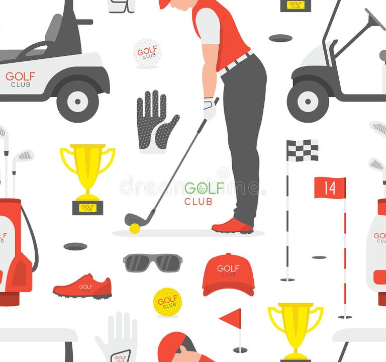 Golf Hole Pattern Stock Illustrations – 1,227 Golf Hole Pattern Stock ...