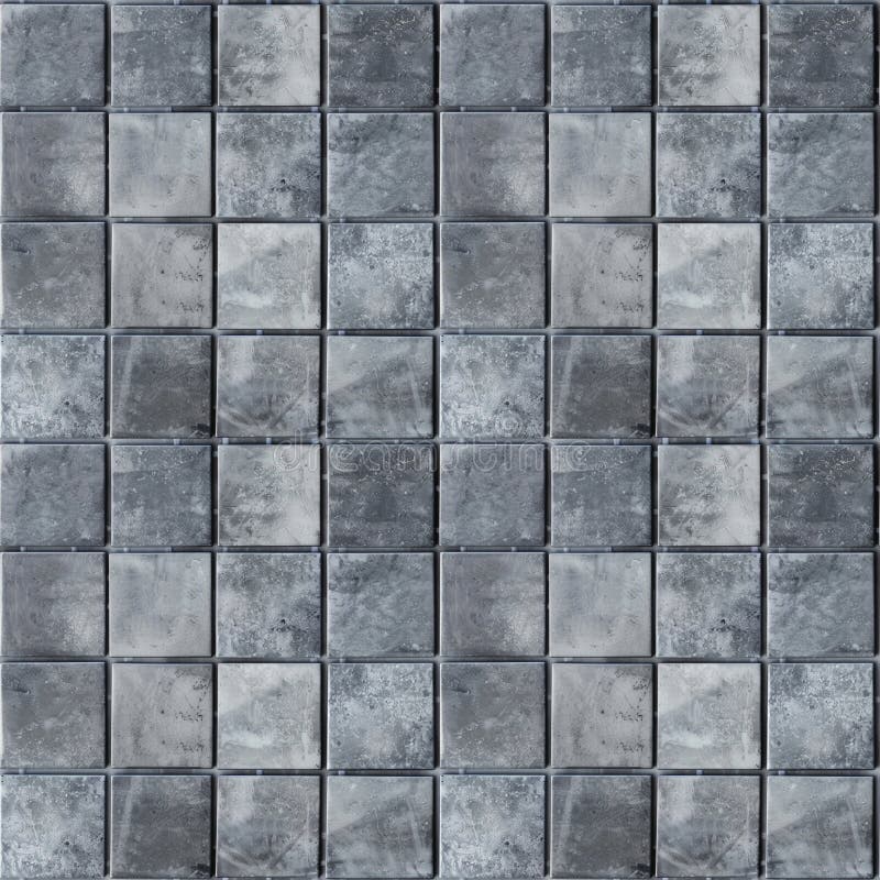 Seamless Pattern with Gray Ceramic Square Tile Texture. Stock ...