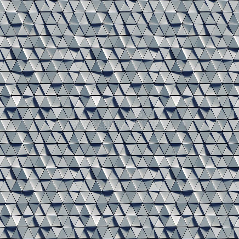 Gray Triangles. Creative Illustration in Halftone Style with Gradient ...