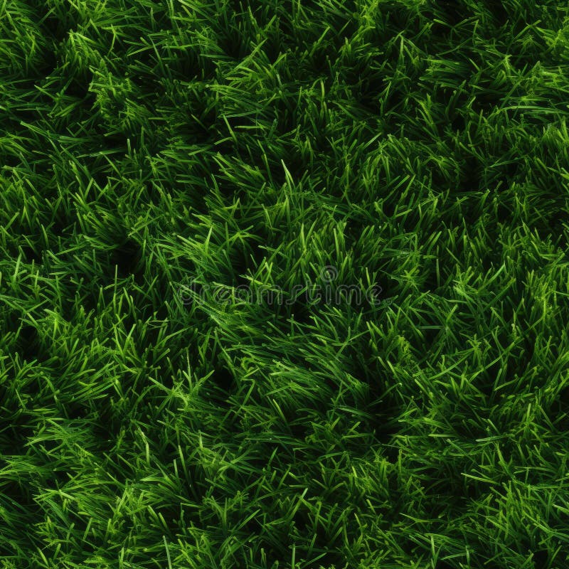 A Seamless Pattern of Green Grass Lawn Stock Illustration ...