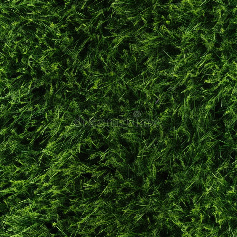 A Seamless Pattern of Green Grass Lawn Stock Image - Image of grass ...