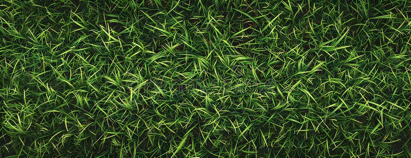 Seamless Green Grass Texture Pattern Stock Illustration - Illustration ...