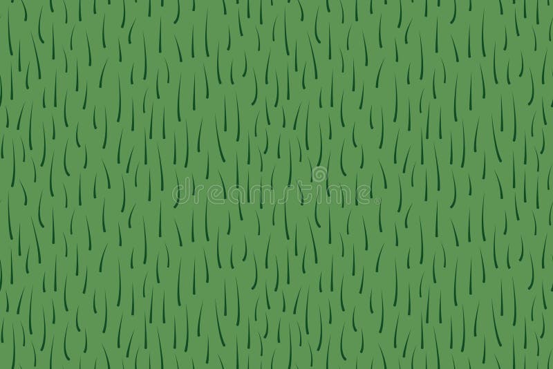 Seamless Pattern of Green Grass Stock Vector - Illustration of grass ...