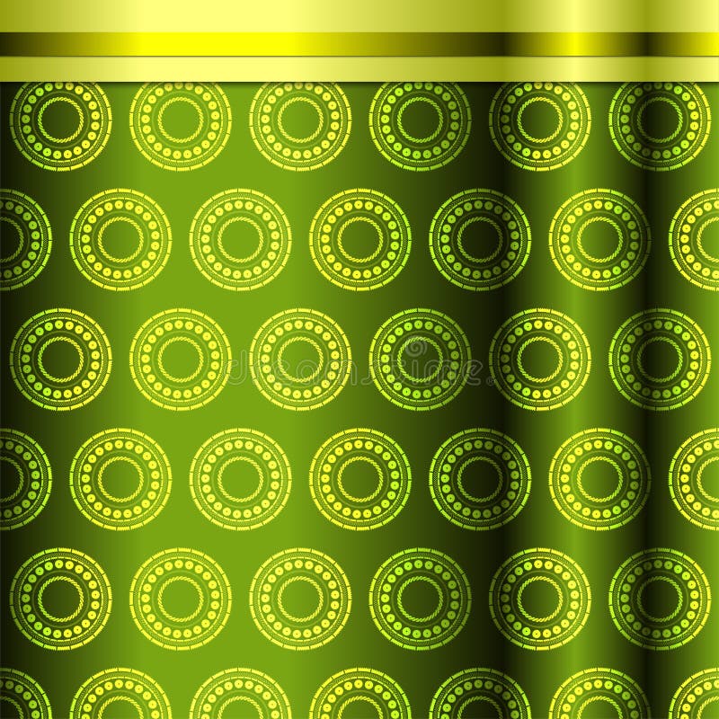 Seamless Pattern in Green Tones Stock Vector - Illustration of ...