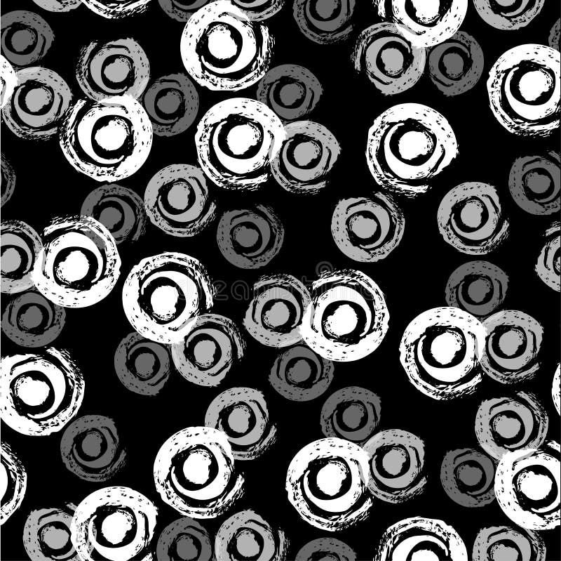 Seamless Pattern Grunge Hand Draw. Stock Vector - Illustration of ...