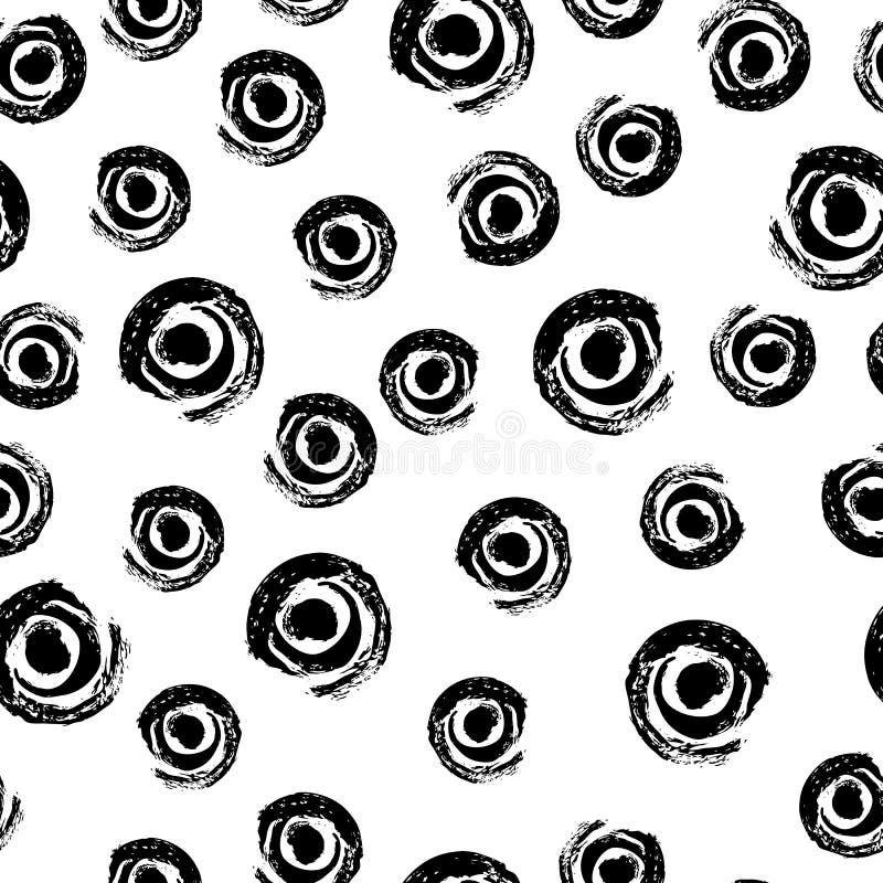Seamless Pattern Grunge Hand Draw. Stock Vector - Illustration of drawn ...
