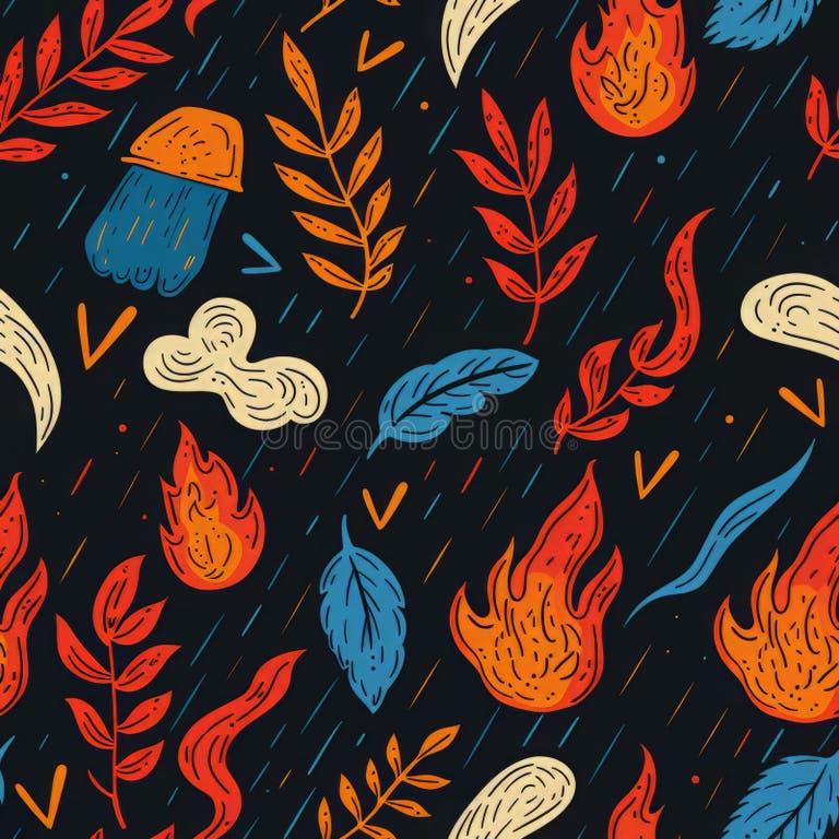 Hand Drawn Elements Rain Stock Illustrations – 2,013 Hand Drawn ...