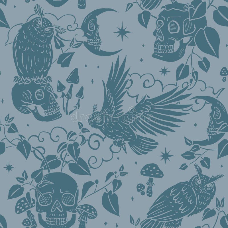 Inky Skull Stock Illustrations – 2 Inky Skull Stock Illustrations ...