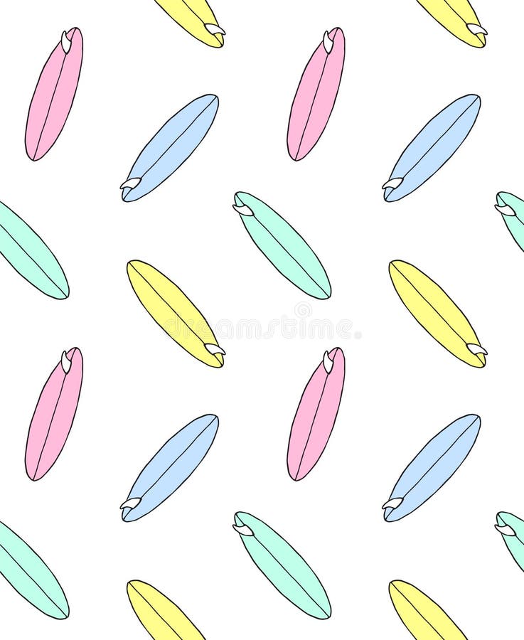 Seamless Pattern of Flying Rocket Stock Illustration - Illustration of ...