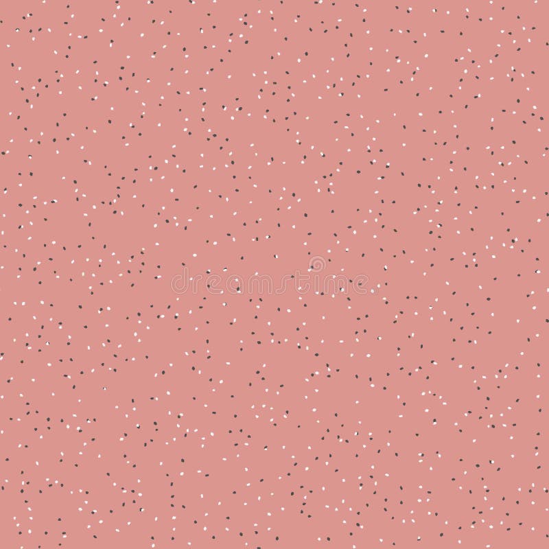 Seamless Pattern with Hand-drawn Small Specks in Pink Colours on a Pink ...