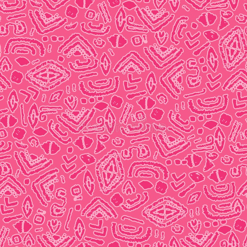 African Pink material stock illustration. Illustration of outfits ...