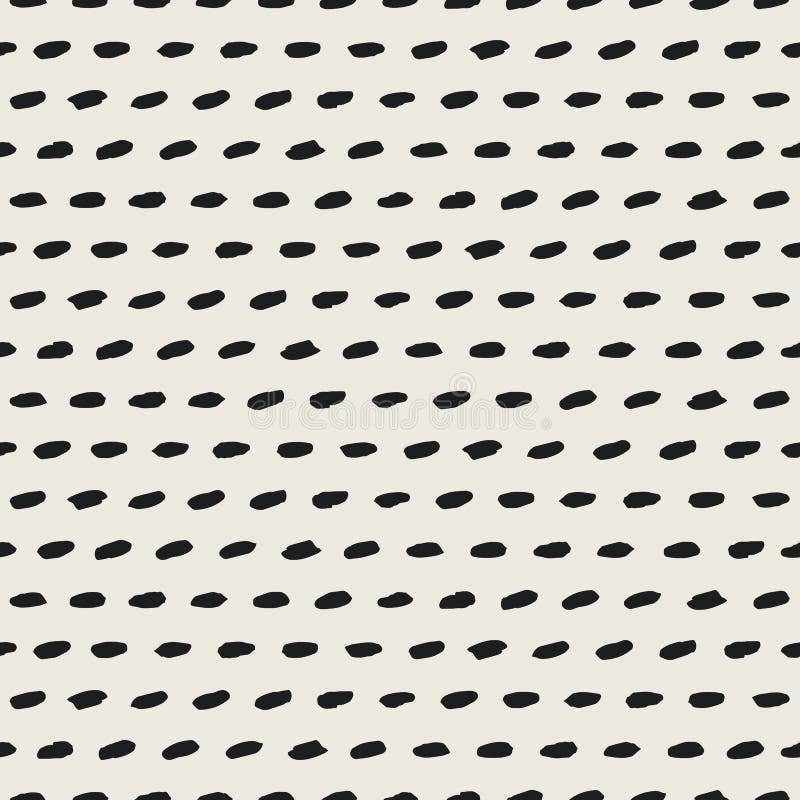 Seamless Pattern Hand Painted with Random Brush Strokes Stock ...