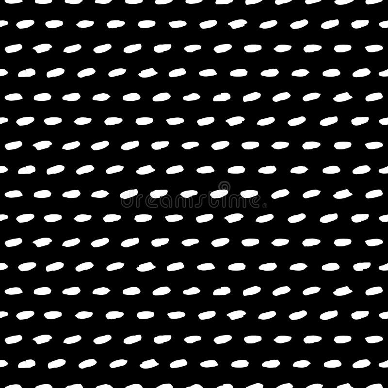 Seamless Pattern Hand Painted with Random Brush Strokes Stock ...