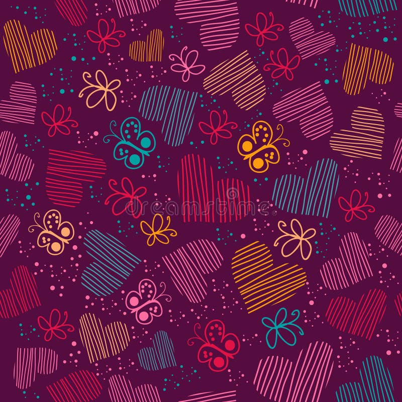 Emo Seamless Pattern with Paint-splatters Stock Vector - Illustration ...