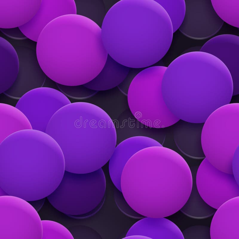 Seamless Pattern of Holes and Circles with Shadows Stock Vector ...