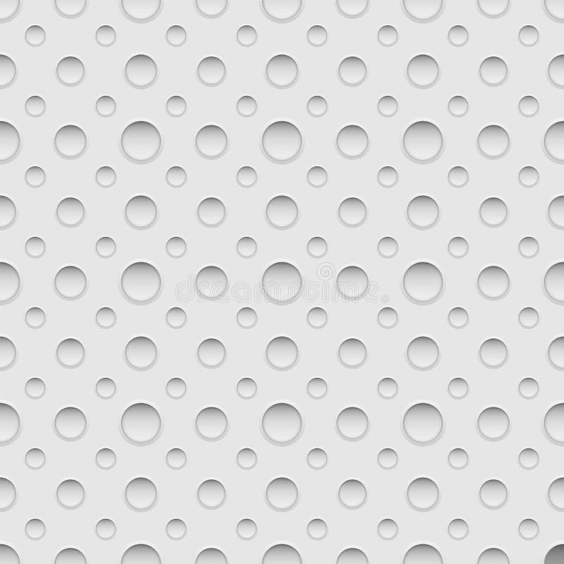 Seamless Pattern with Holes. Vector Background Illustration Stock ...